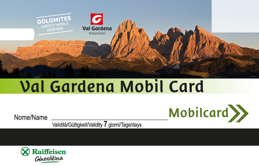 Val Gardena Mobil Card for free - Tschutscherhof in Lajen Val Gardena ...
